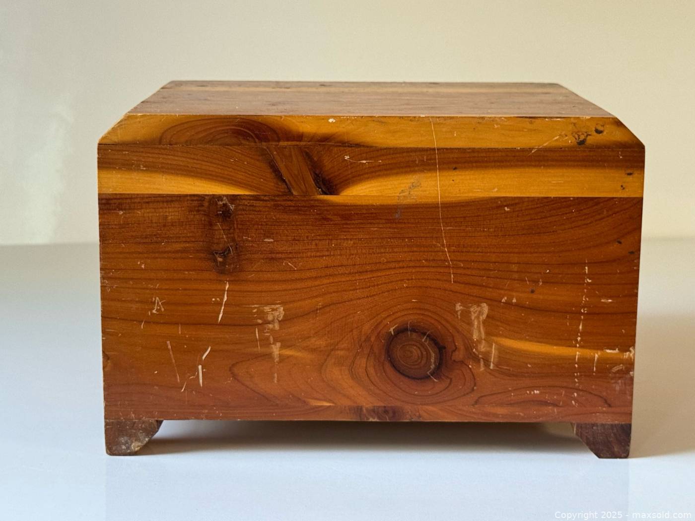 Vintage clock keys with wooden cabinet | Maxsold