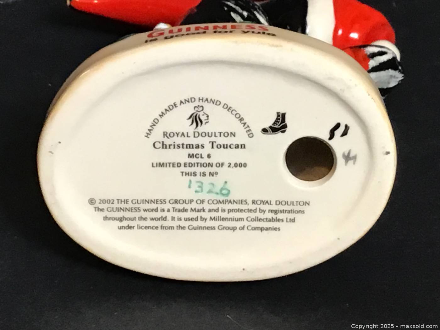 Royal Doulton Christmas Toucan Figurine | Maxsold
