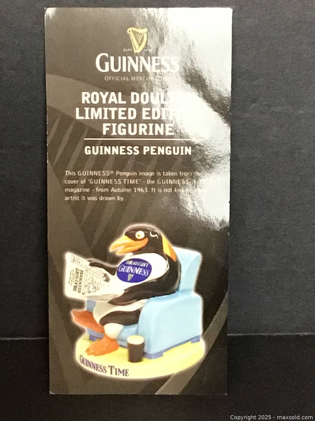 Royal Doulton The Guinness Penguin figurine | Maxsold