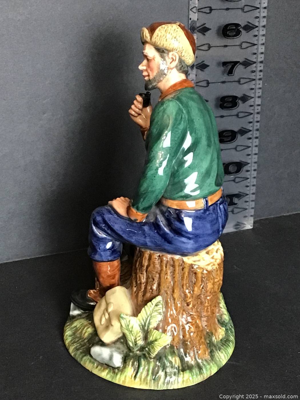 Royal Doulton prototype figurine The Logsman | Maxsold