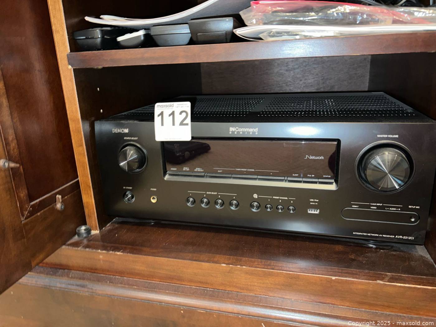 Denon AVR-2312CI Receiver, Pioneer Elite Blu-ray, Panamax M5300-EX ...