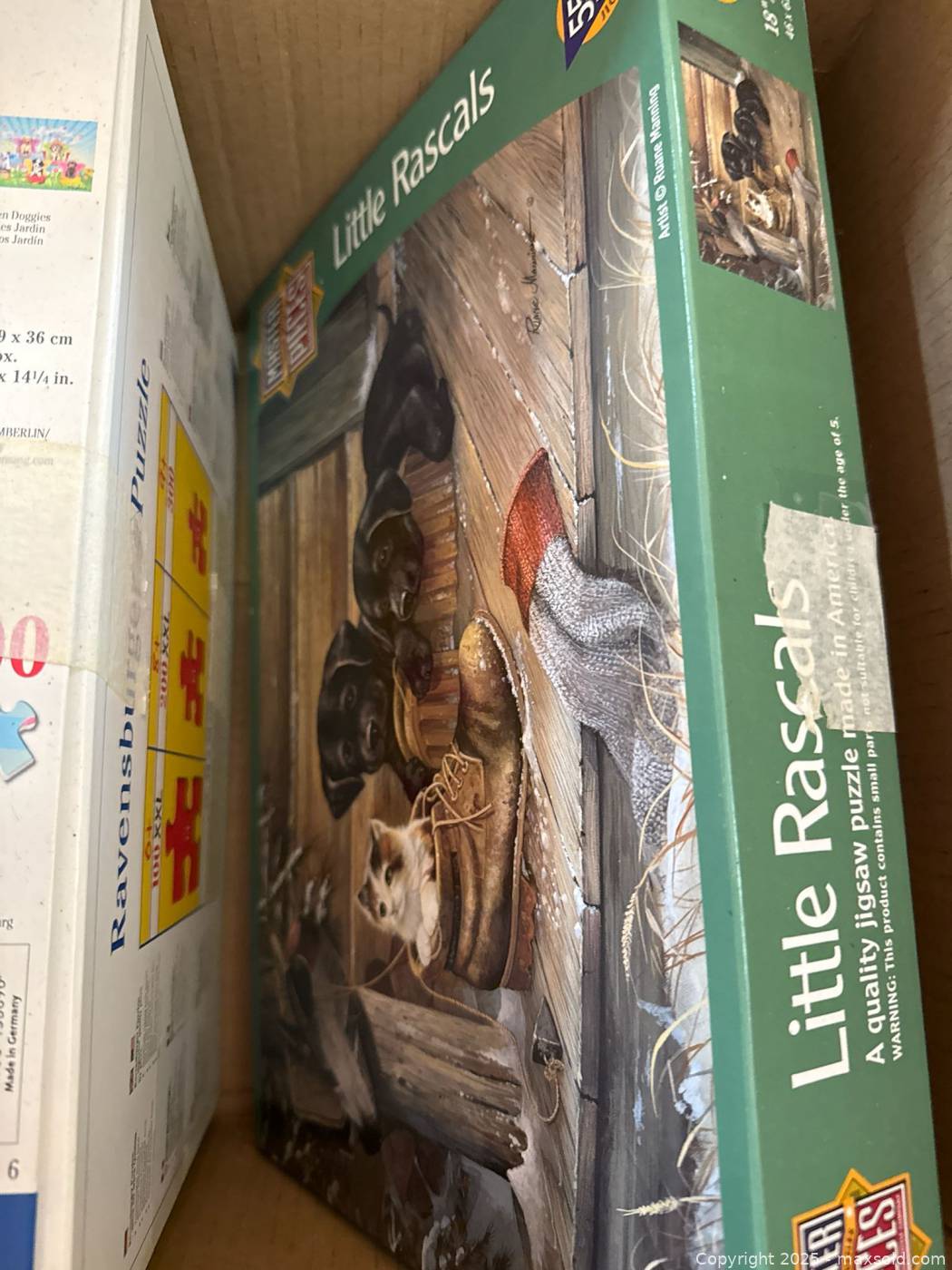Assorted Jigsaw Puzzles With Boxes | Maxsold