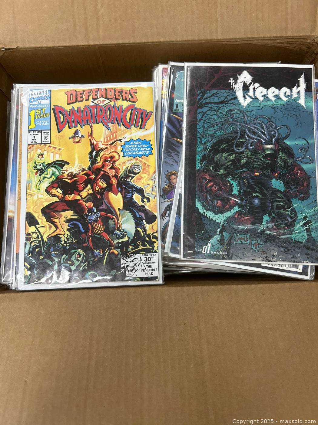 Box Lot of Bagged and Boarded First Issue Comic Books | Maxsold
