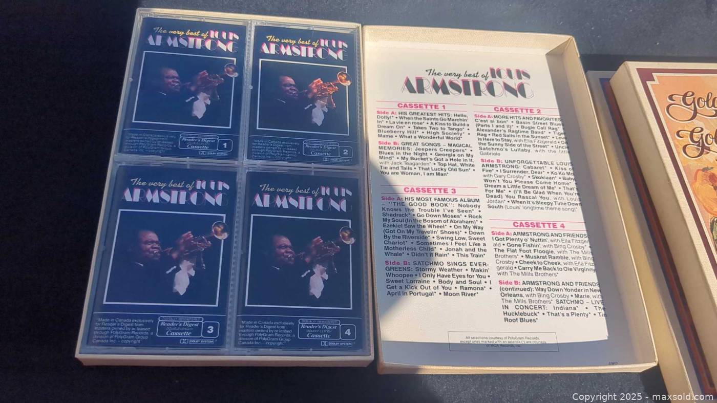 9 Reader’s Digest cassette music box sets | Maxsold