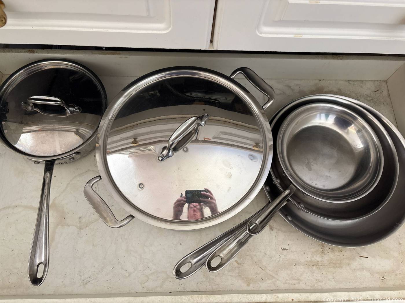 All-Clad stainless steel cookware set | Maxsold