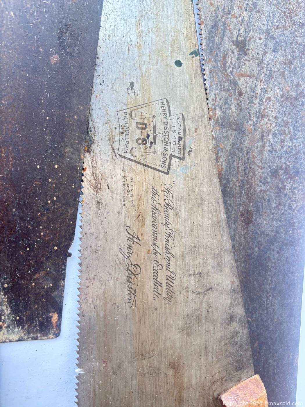 Five vintage hand saws | Maxsold
