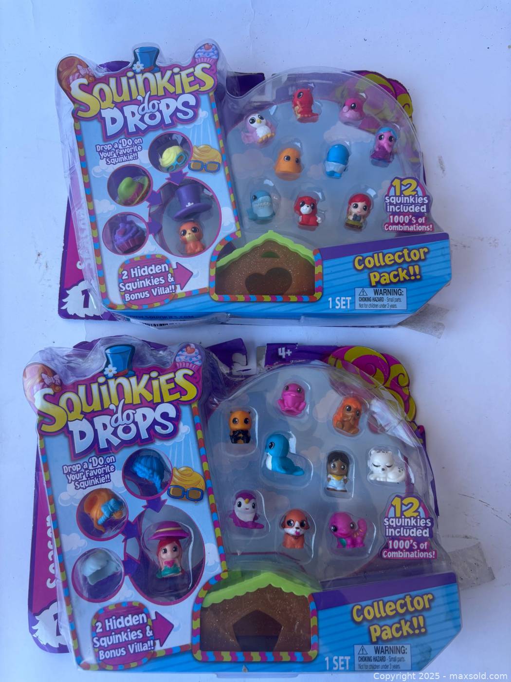Squinkies Drops Packs, Gloworm, Snoopy & Flicker Fish | Maxsold