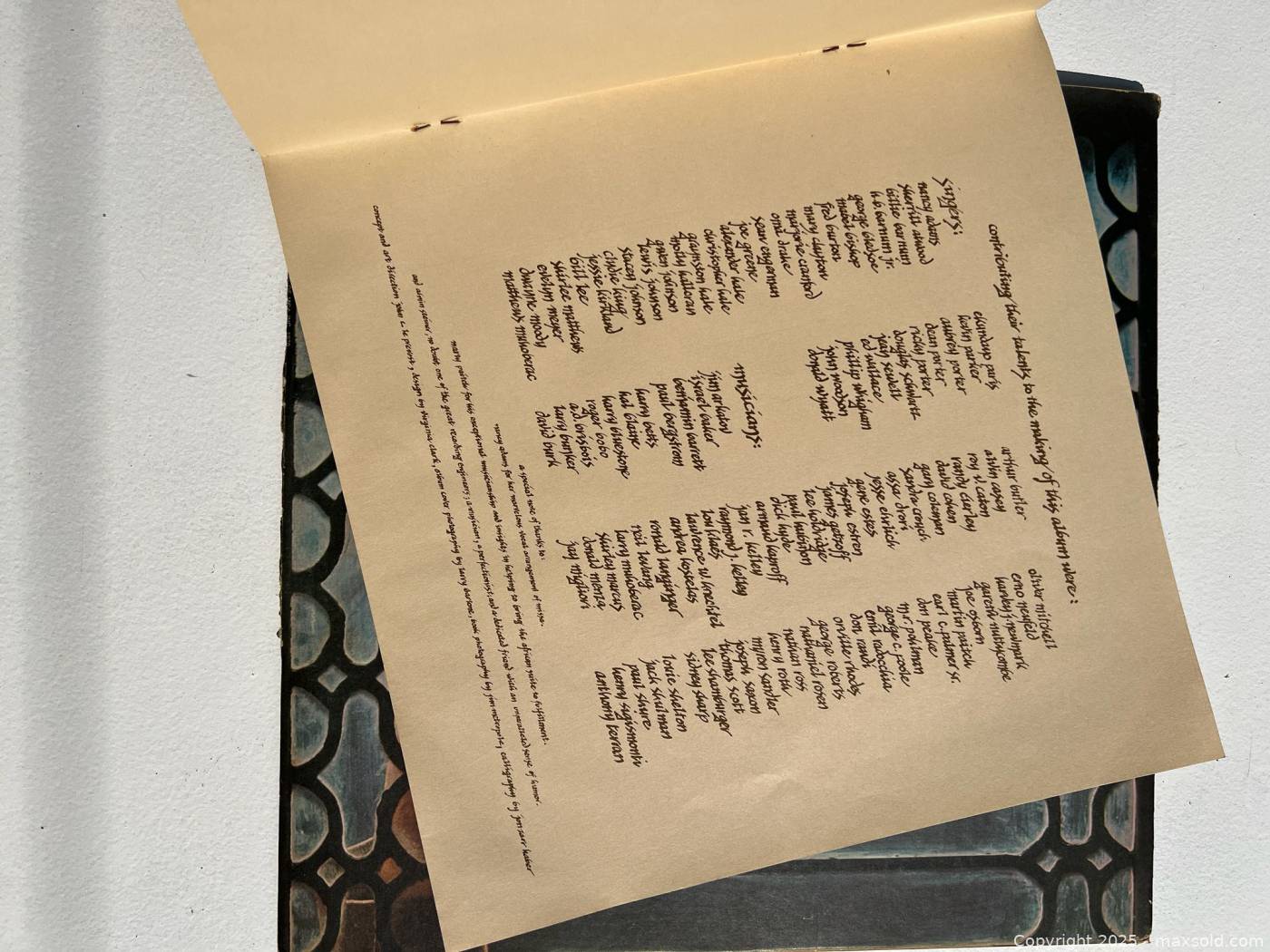 Neil Diamond Tap Root Manuscript vinyl LP | Maxsold