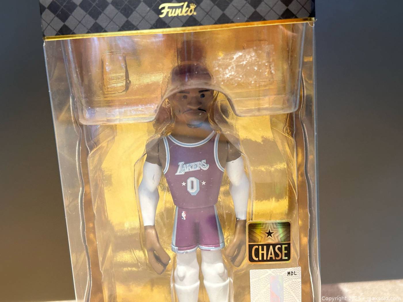 Funko Gold NBA Russell Westbrook Chase Vinyl Figure | Maxsold