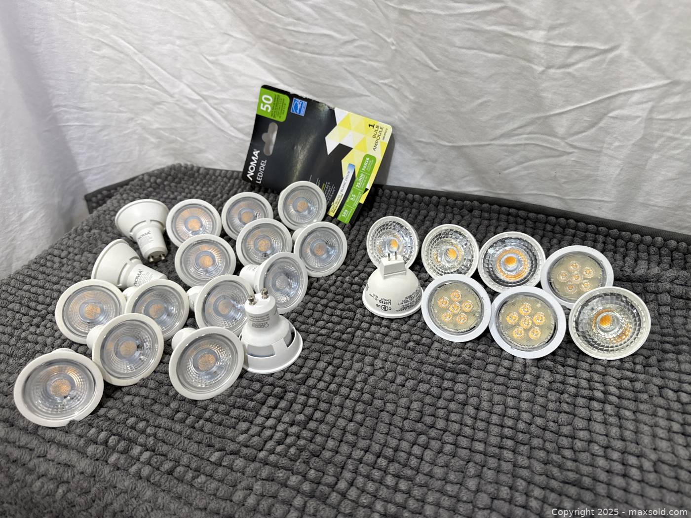 23 GU10 LED Spot Light Bulbs 50W Eq Warm White | Maxsold