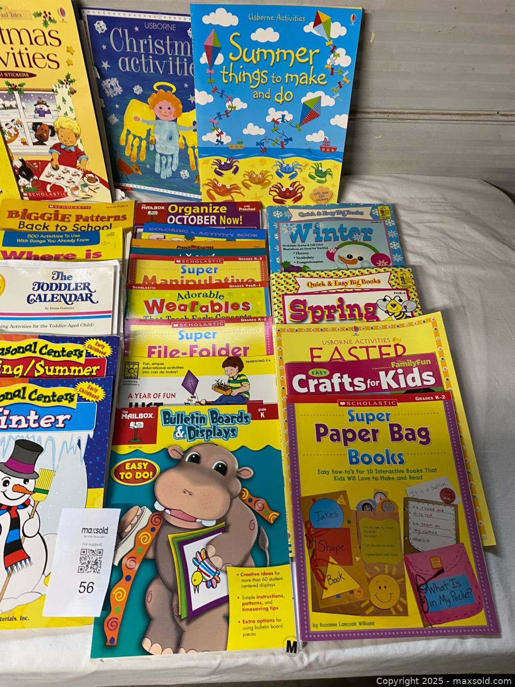 30 Vintage Children’s Activity & Teaching Books | Maxsold