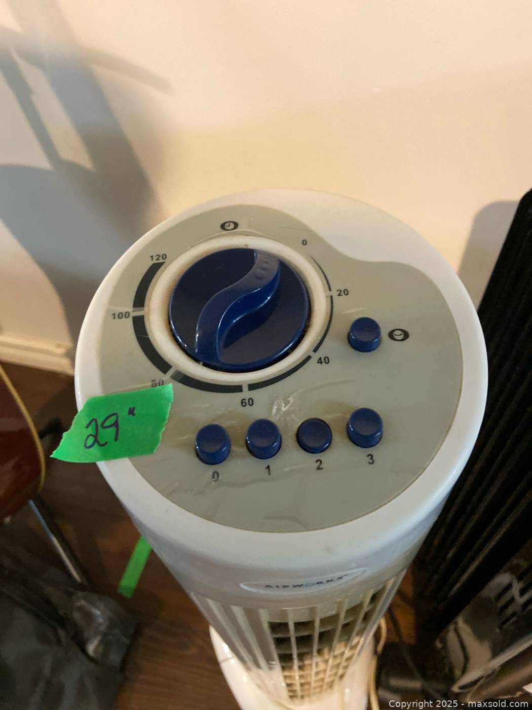 Senville digital oil-filled heater and Airworks 29-inch electric tower ...