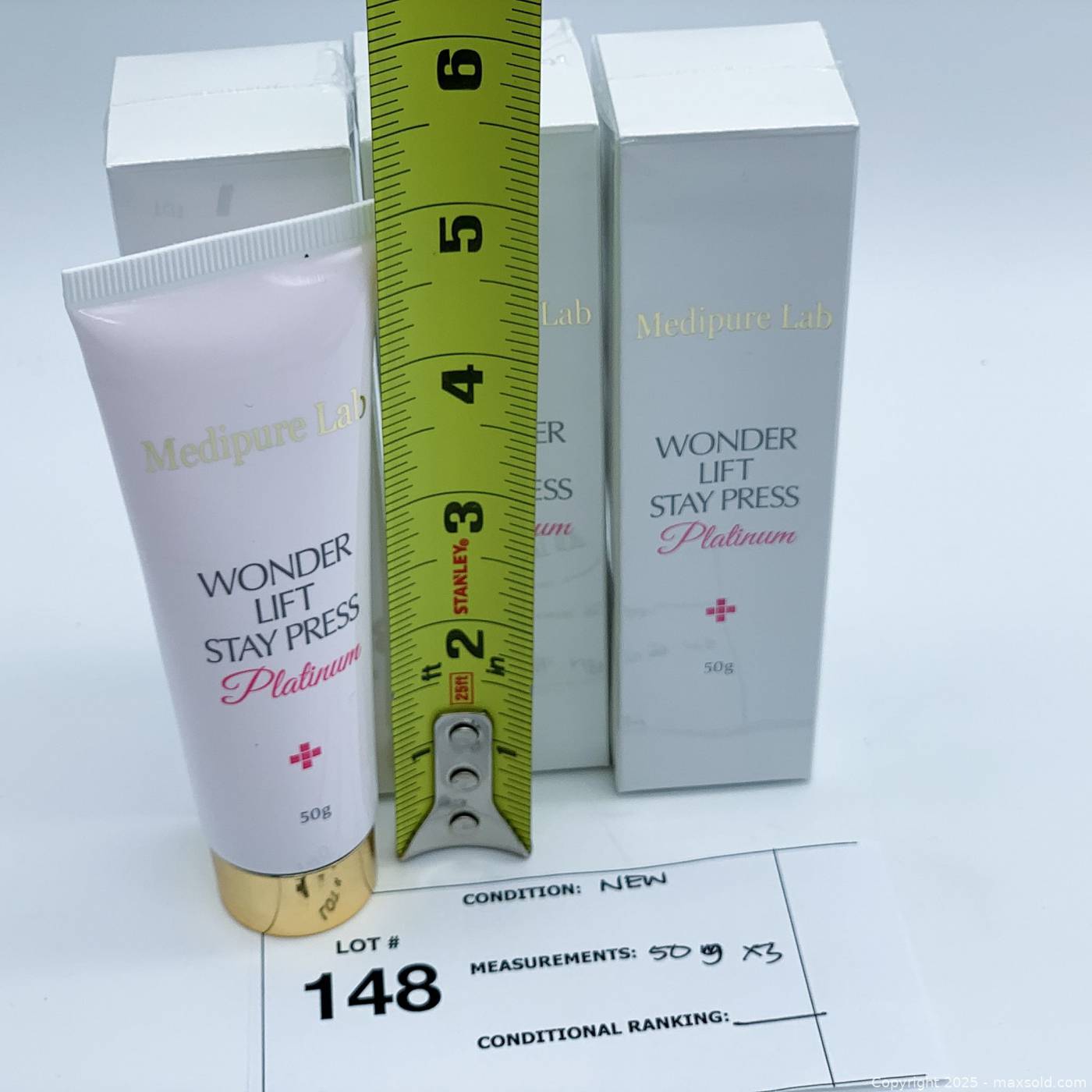 Medipure Lab Wonder Lift Stay Press Platinum 50g, 3 pcs | Maxsold