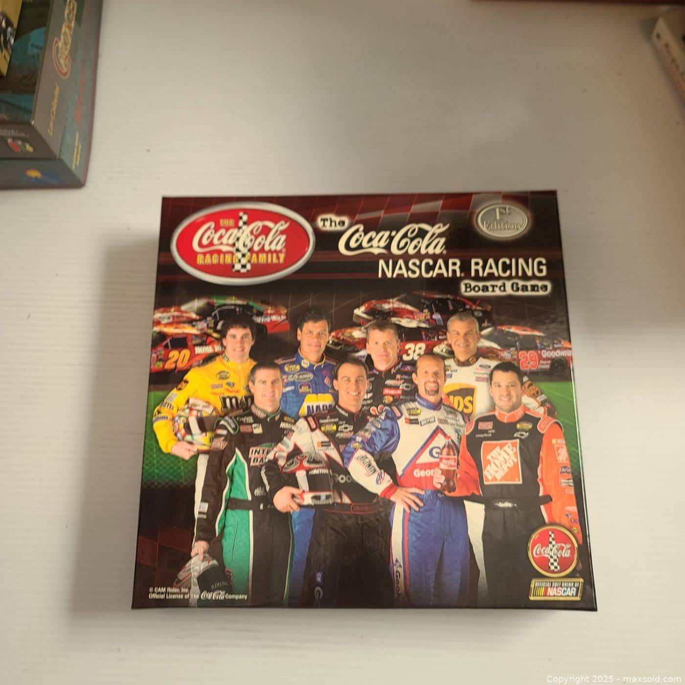 Coca-Cola NASCAR Racing Board Game | Maxsold
