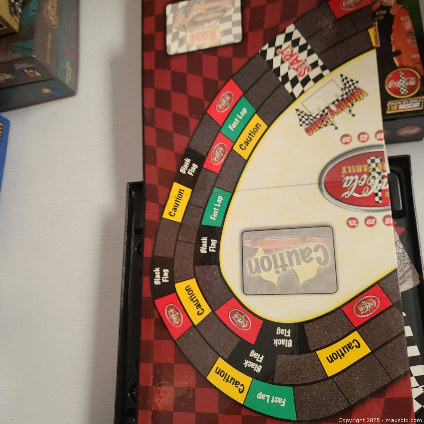 Coca-Cola NASCAR Racing Board Game | Maxsold