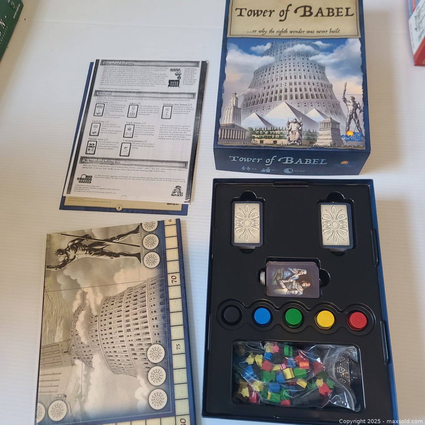 Tower of Babel board game 2005 | Maxsold