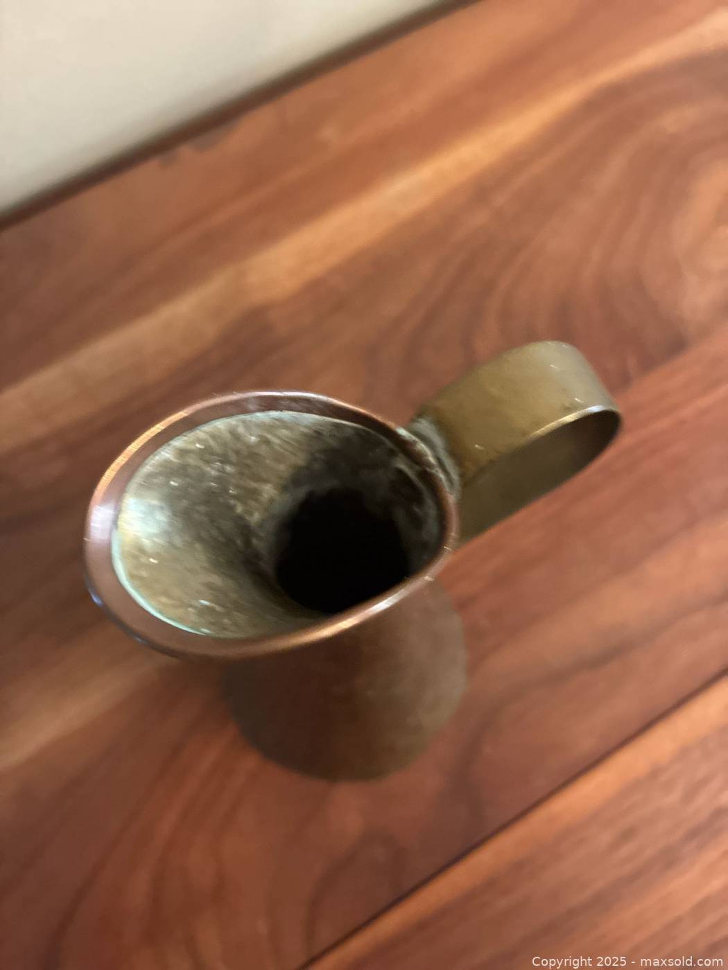 Patinated brass pitcher ewer 4–8 in | Maxsold