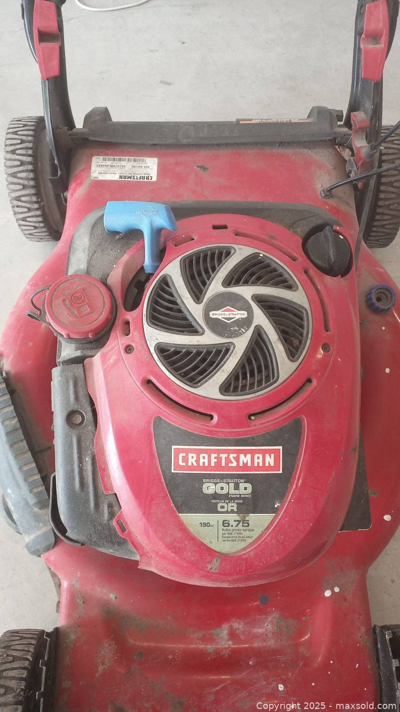 Craftsman Gold 6 75 Lawn Mowernull
