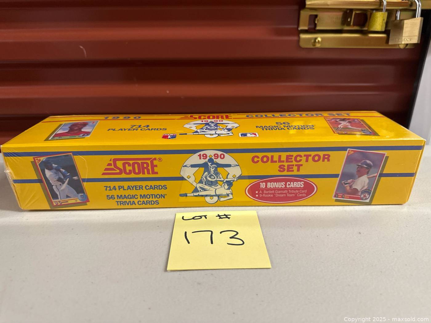 1990 Score Baseball Card Collector Set | Maxsold