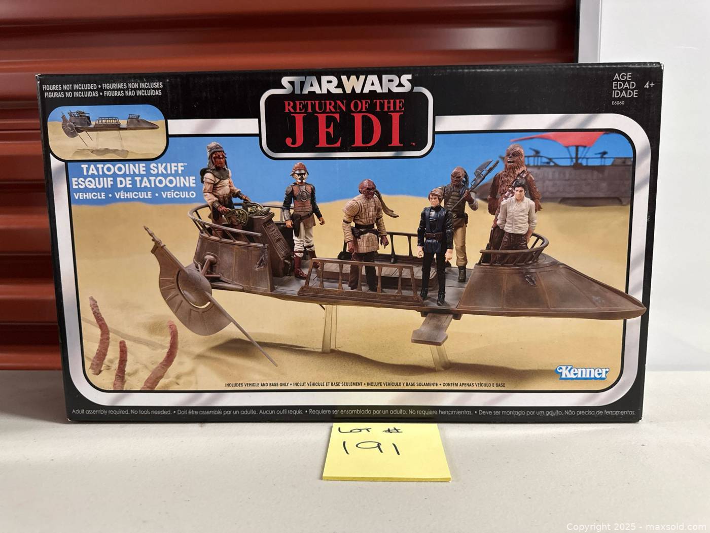 Kenner Star Wars Return of the Jedi Tatooine Skiff vehicle sealed | Maxsold