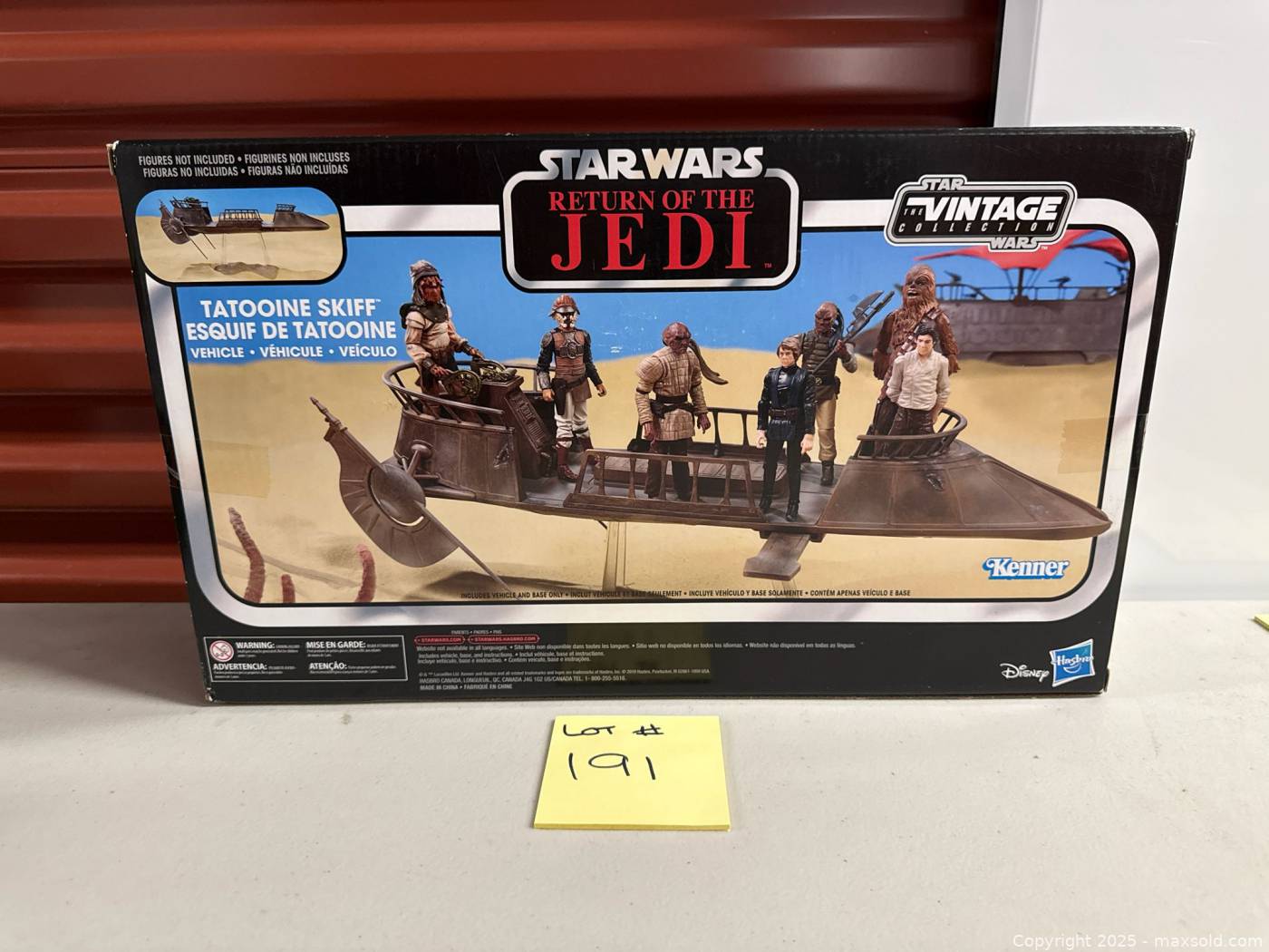 Kenner Star Wars Return of the Jedi Tatooine Skiff vehicle sealed | Maxsold
