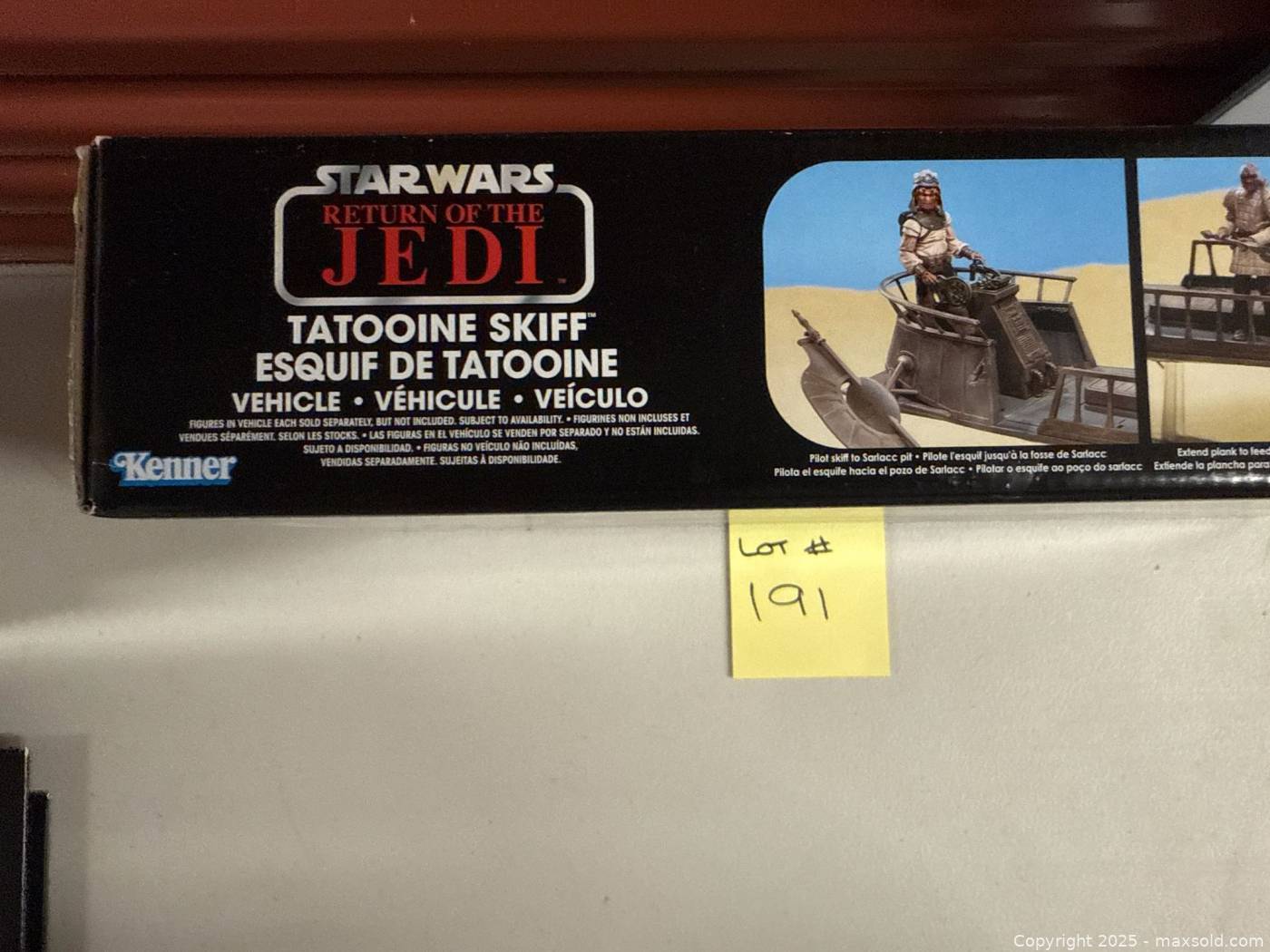 Kenner Star Wars Return of the Jedi Tatooine Skiff vehicle sealed | Maxsold