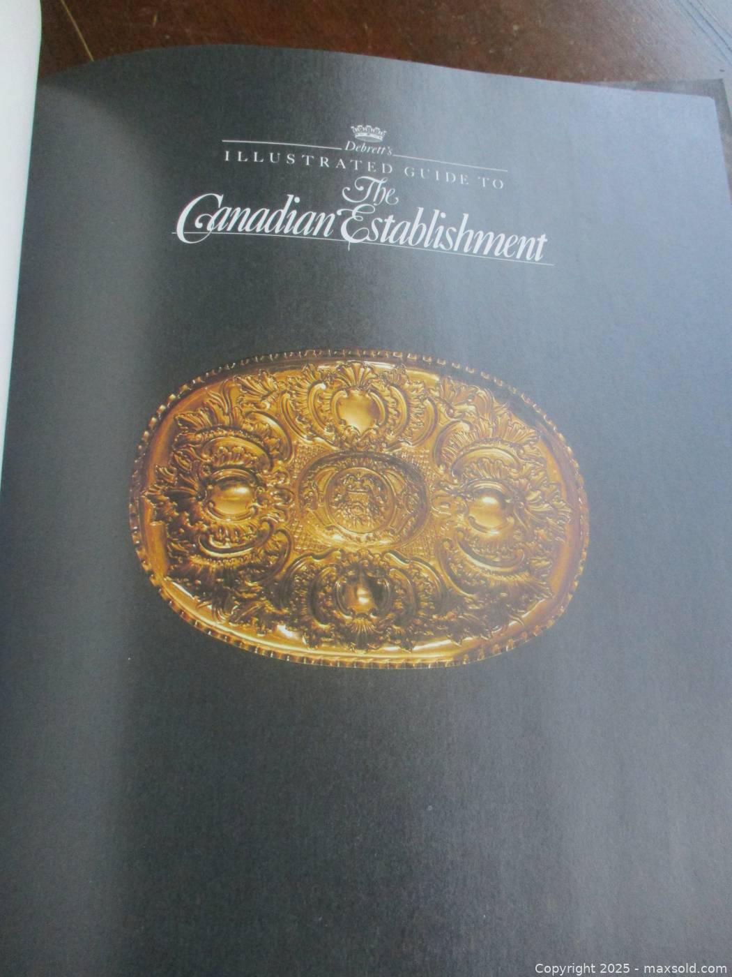 Debrett's Illustrated Guide To The Canadian Establishment hardcover ...