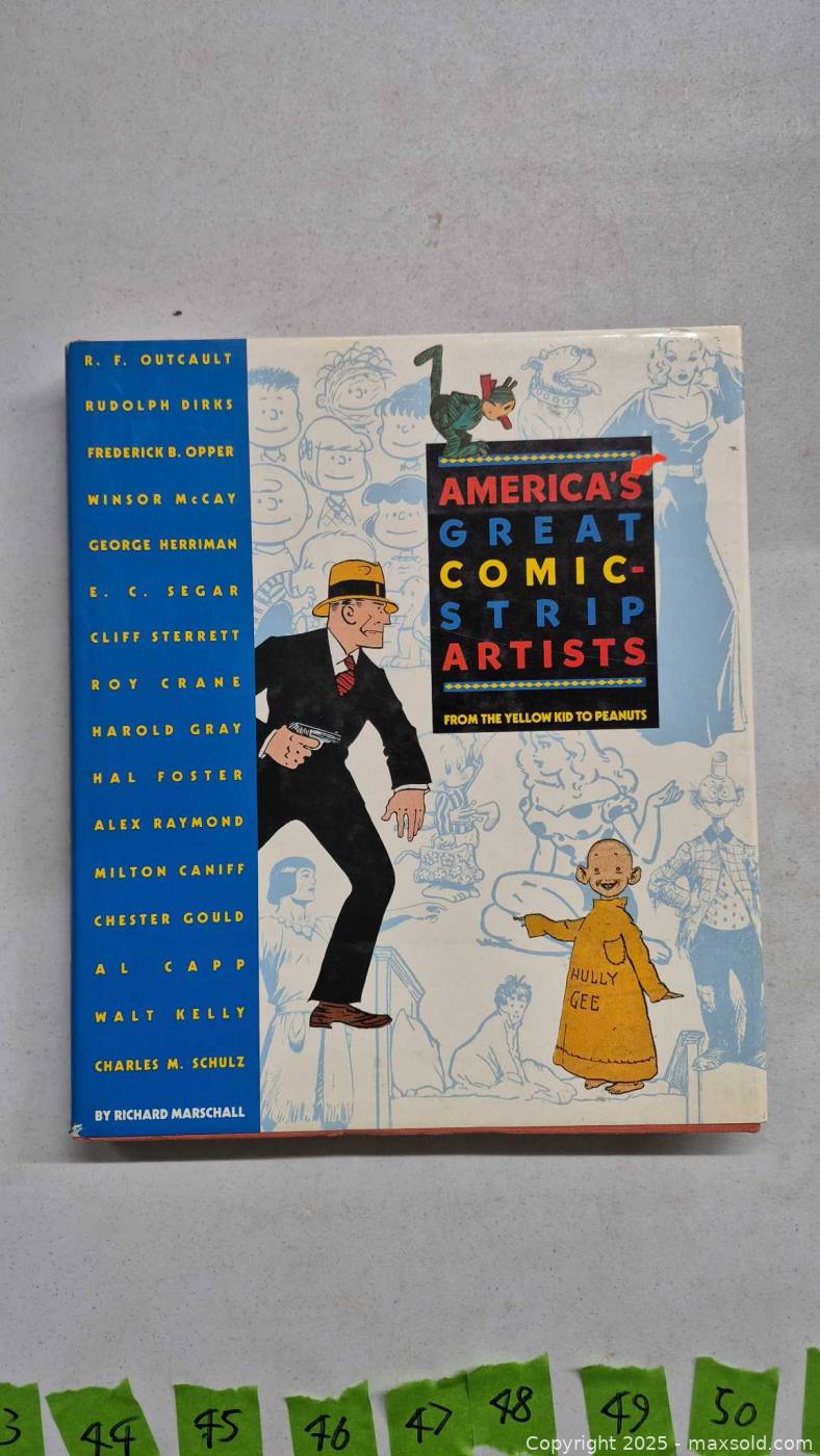 America's Great Comic Strip Artists Hardcover Book | Maxsold
