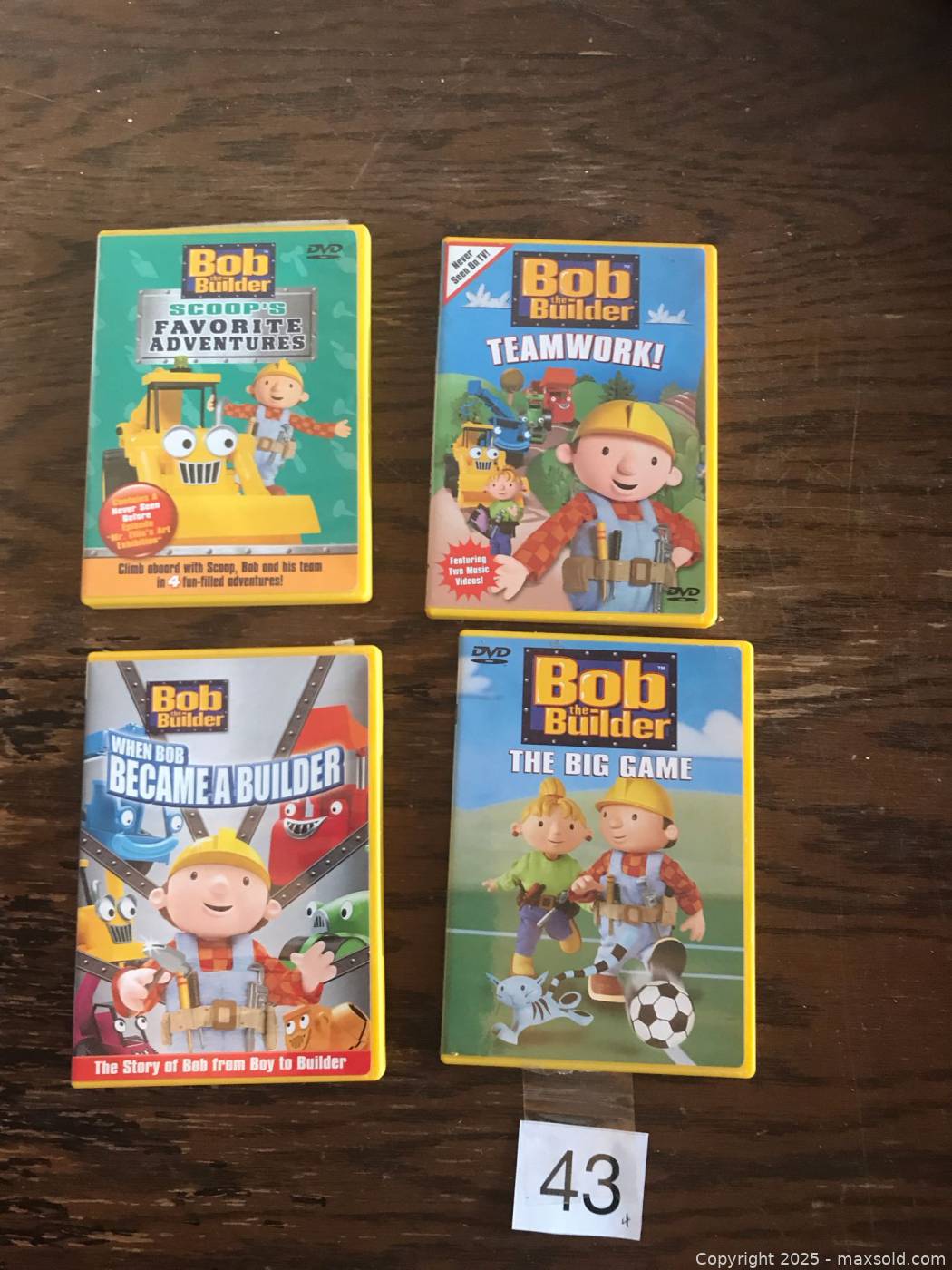 Bob the Builder DVDs | Maxsold