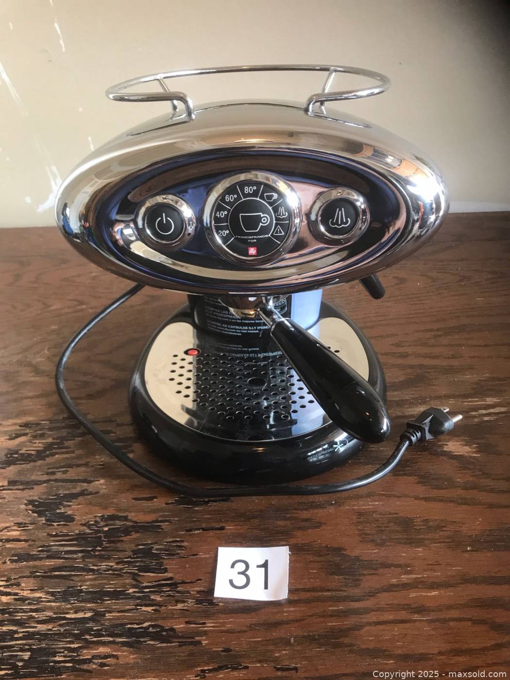Black espresso machine | Maxsold