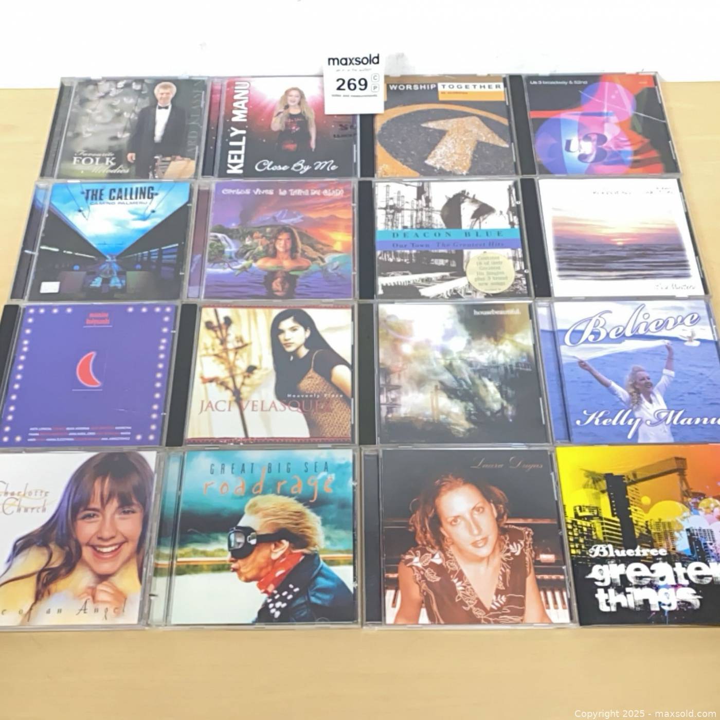 16 music CDs assorted genres | Maxsold