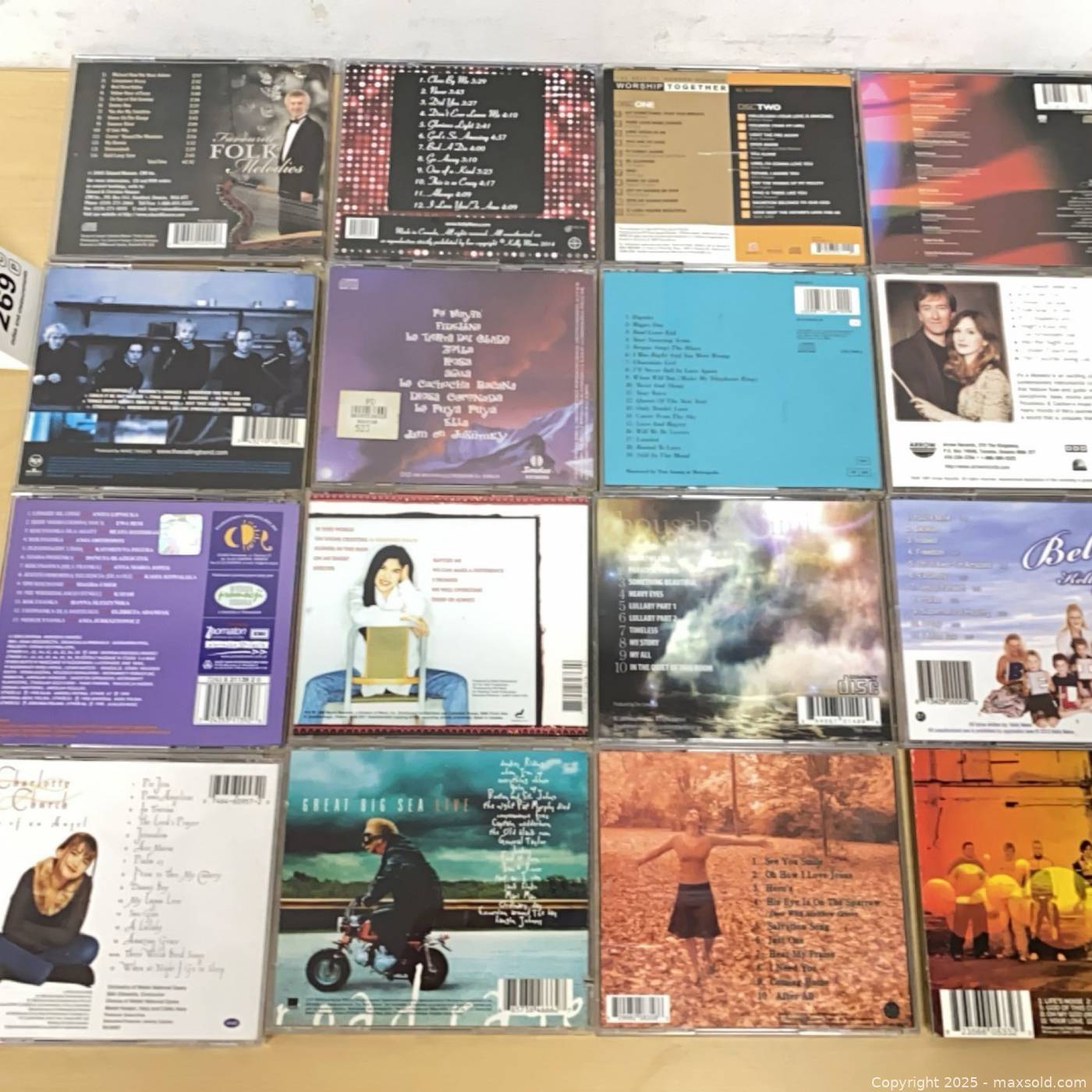 16 music CDs assorted genres | Maxsold