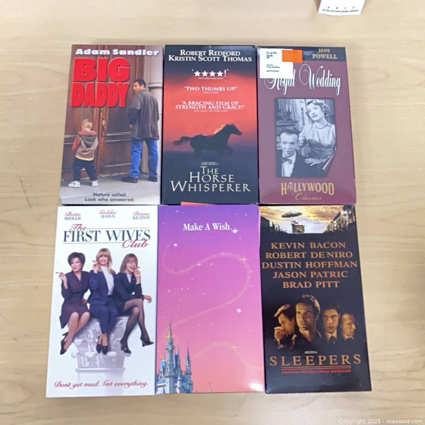 Vintage VHS tape assortment 13 pieces | Maxsold