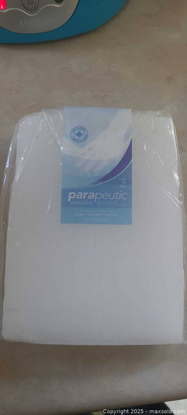 Parapeutic paraffin bath & 8 wax blocks | Maxsold