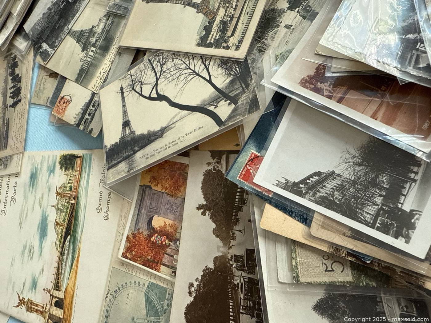 Vintage Paris Postcards Bundle | Maxsold