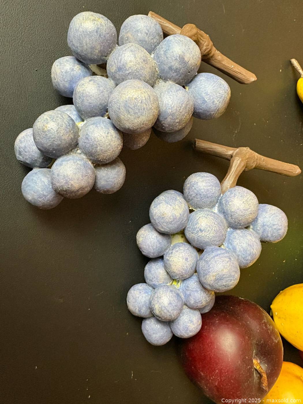 Faux fruit lot with autumn harvest swag | Maxsold