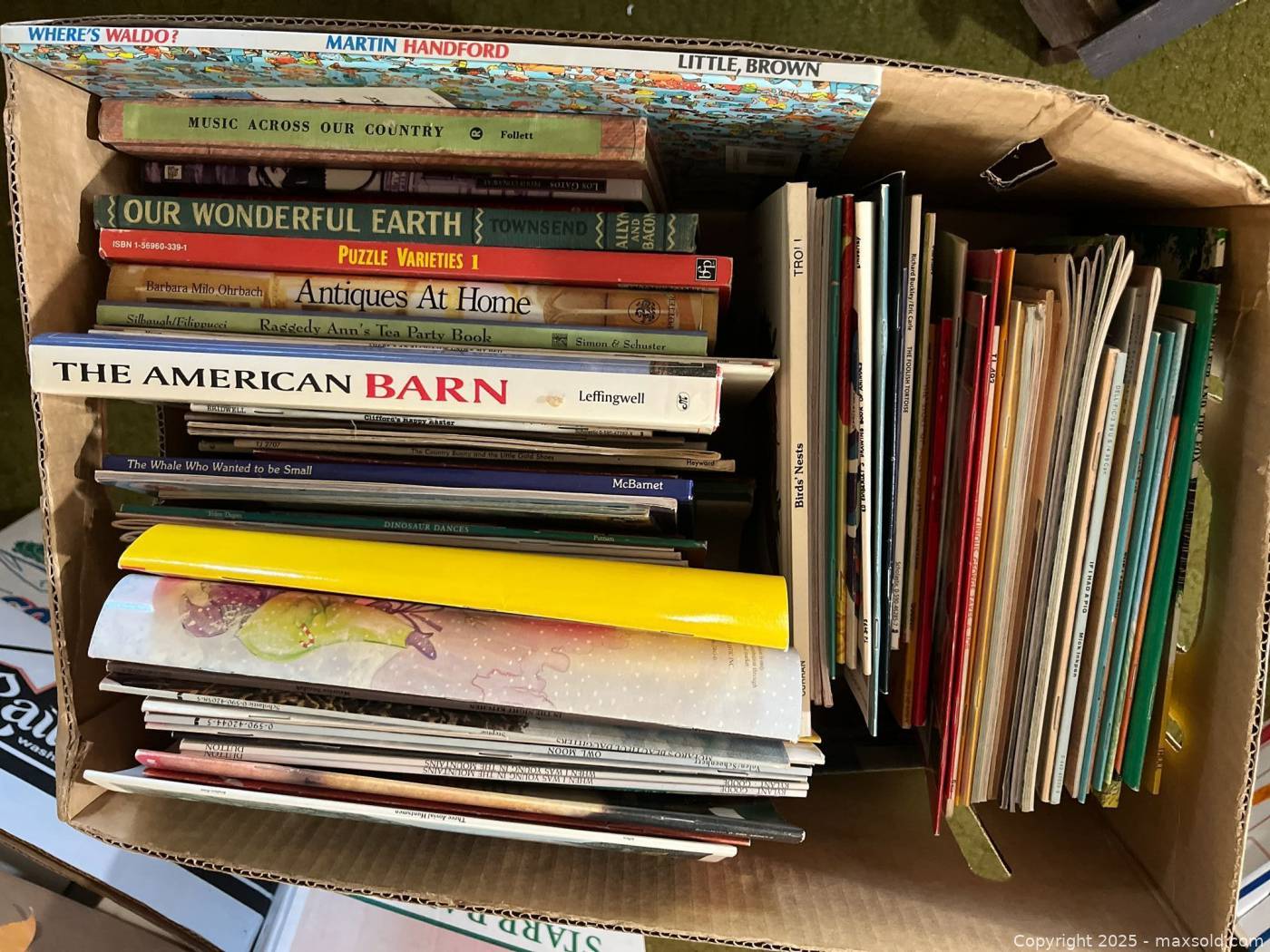 Children’s books collection eight boxes | Maxsold