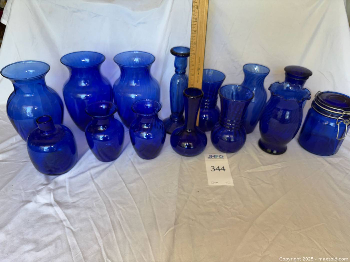 Cobalt Blue Glassware Collection 30+ Pieces | Maxsold