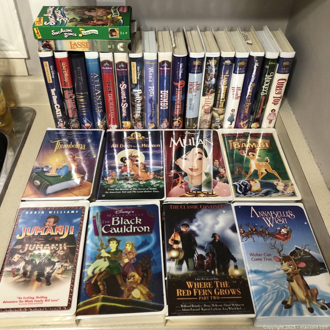 Children's & Family VHS Tapes, approx 30 | Maxsold