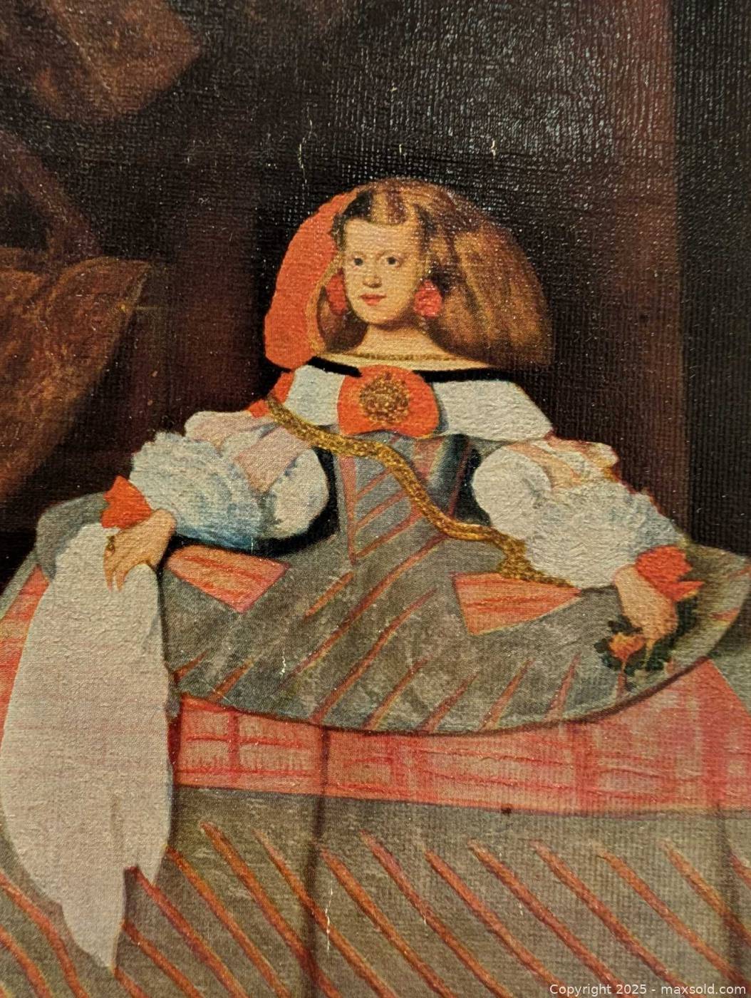 Diego Velazquez “The Infanta Margarita Teresa in Pink Dress” canvas ...