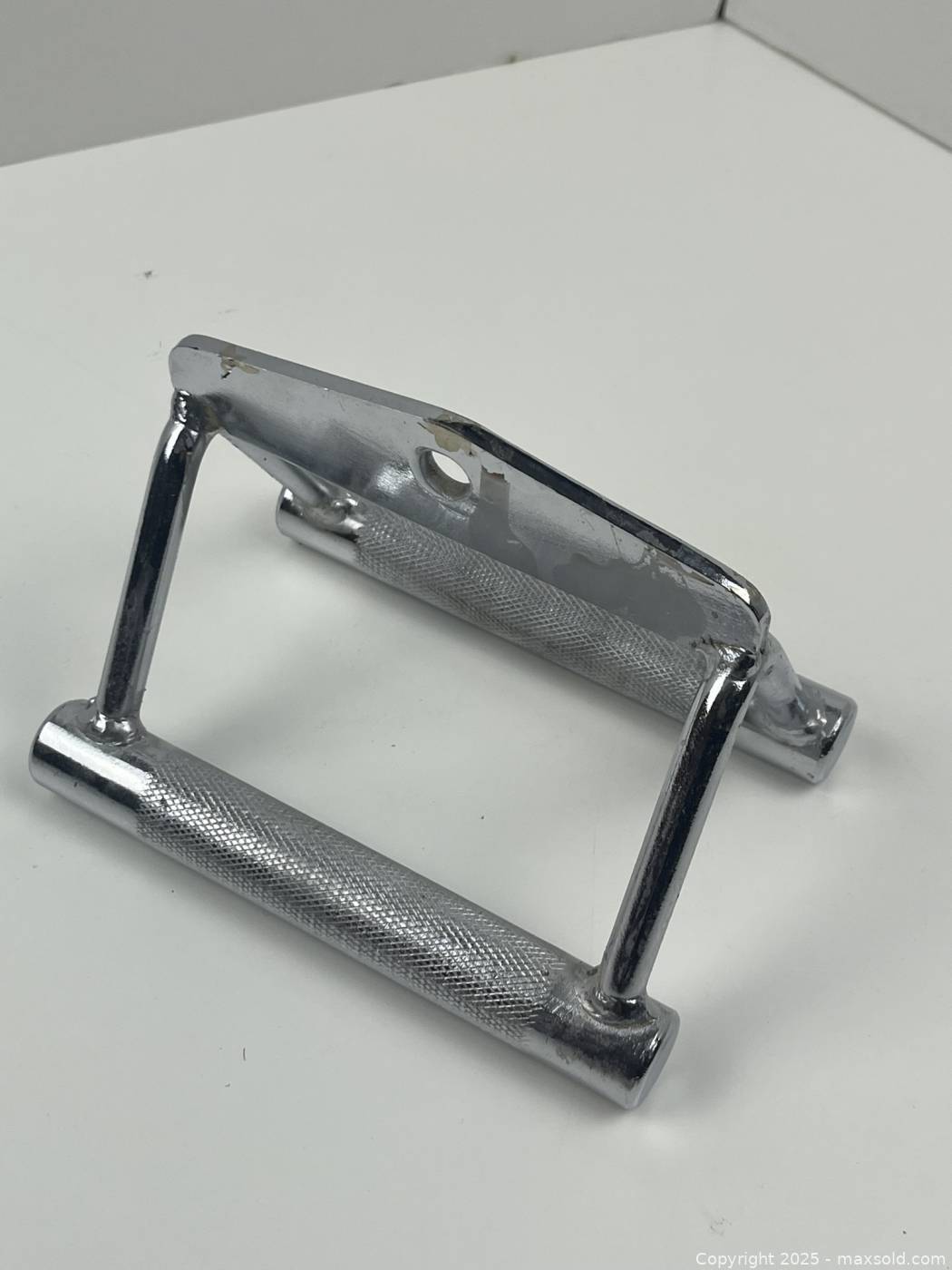Chrome Double D Cable Pull-Down Handle | Maxsold