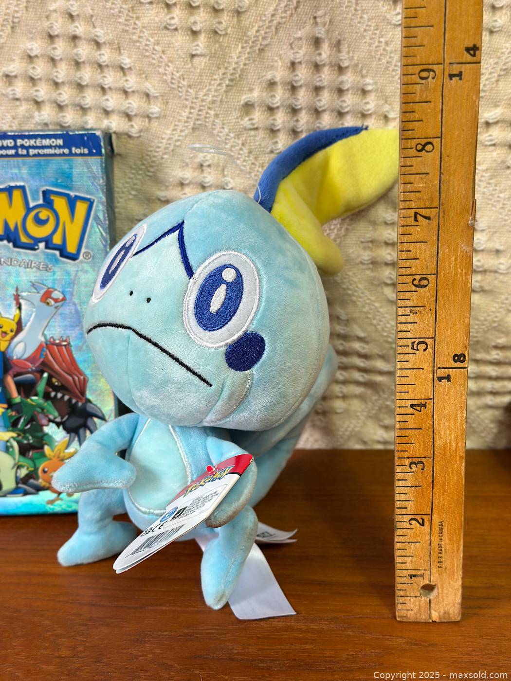 Pokemon DVDs, Sobble Plush & Stickers | Maxsold