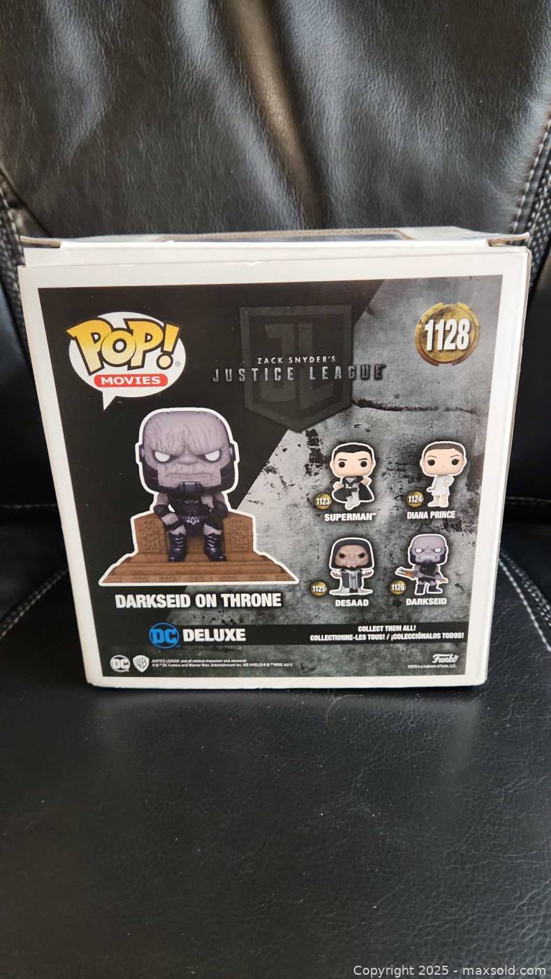 Funko POP! Darkseid on Throne #1128 | Maxsold