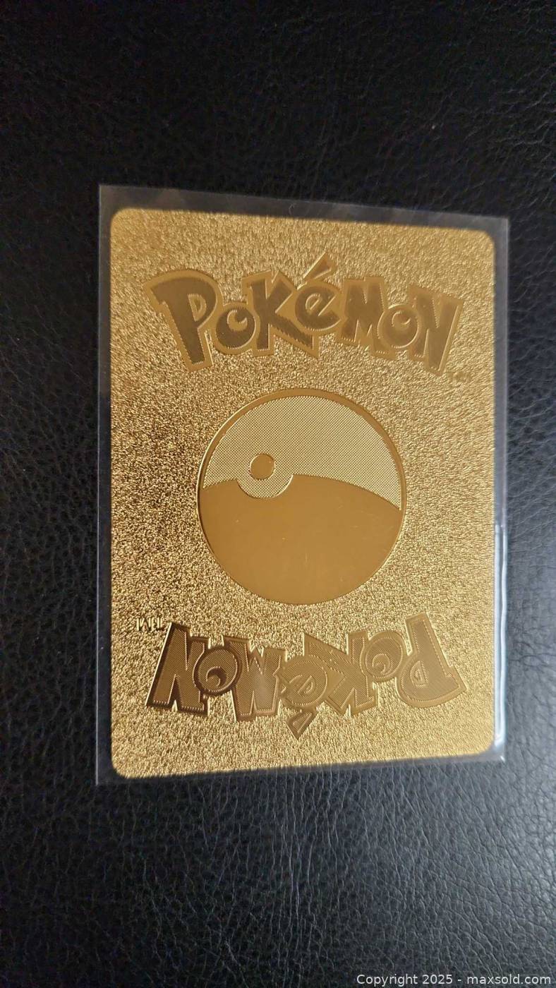 Mewtwo EX Gold Metal Replica Card 98/99 | Maxsold
