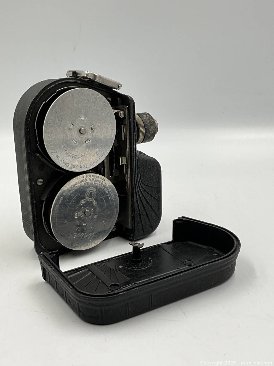 Vintage Univex Model A-8 8mm Cine Camera with Box & Manual | Maxsold