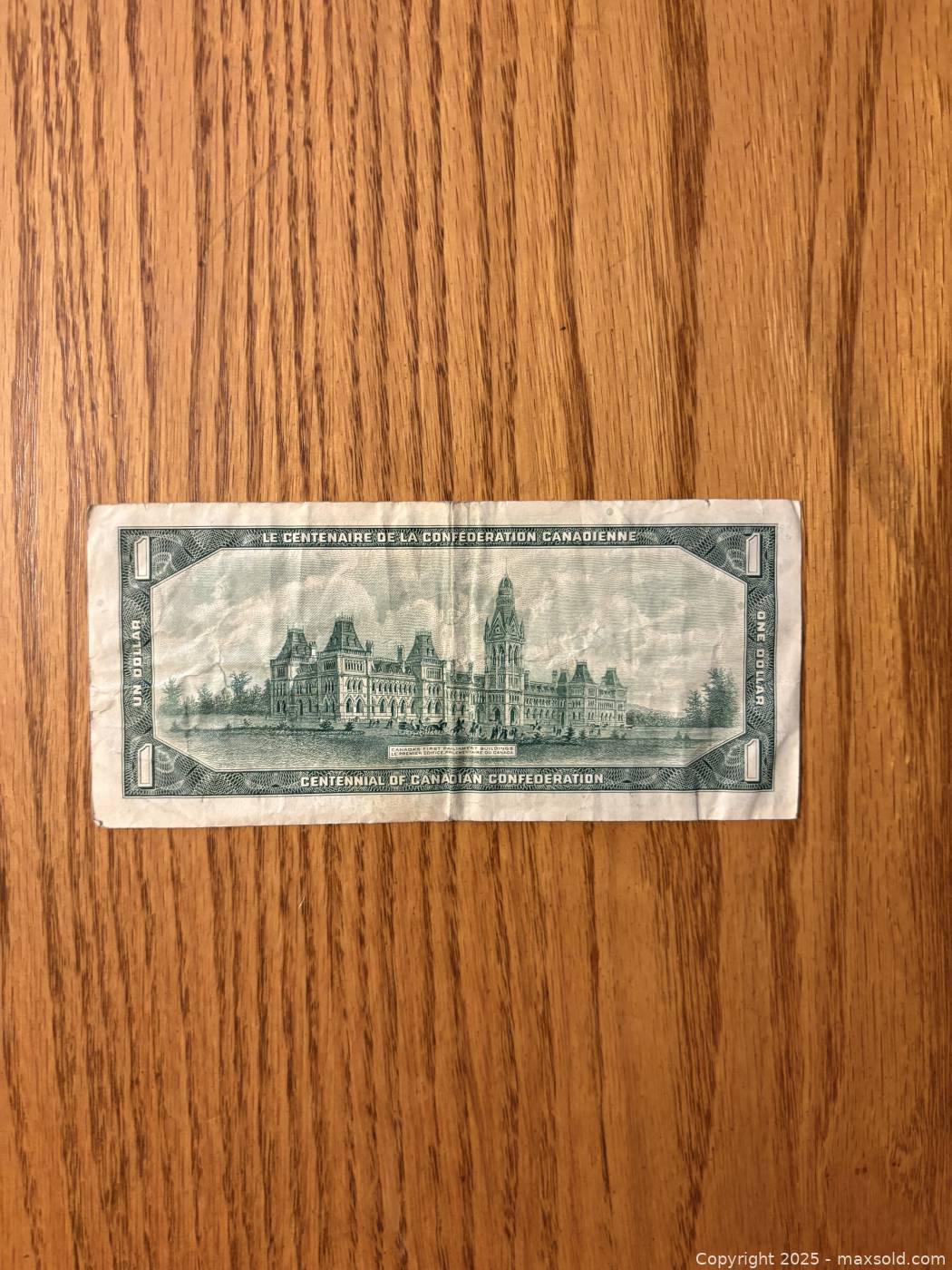 1967 Canada $1 bill | Maxsold