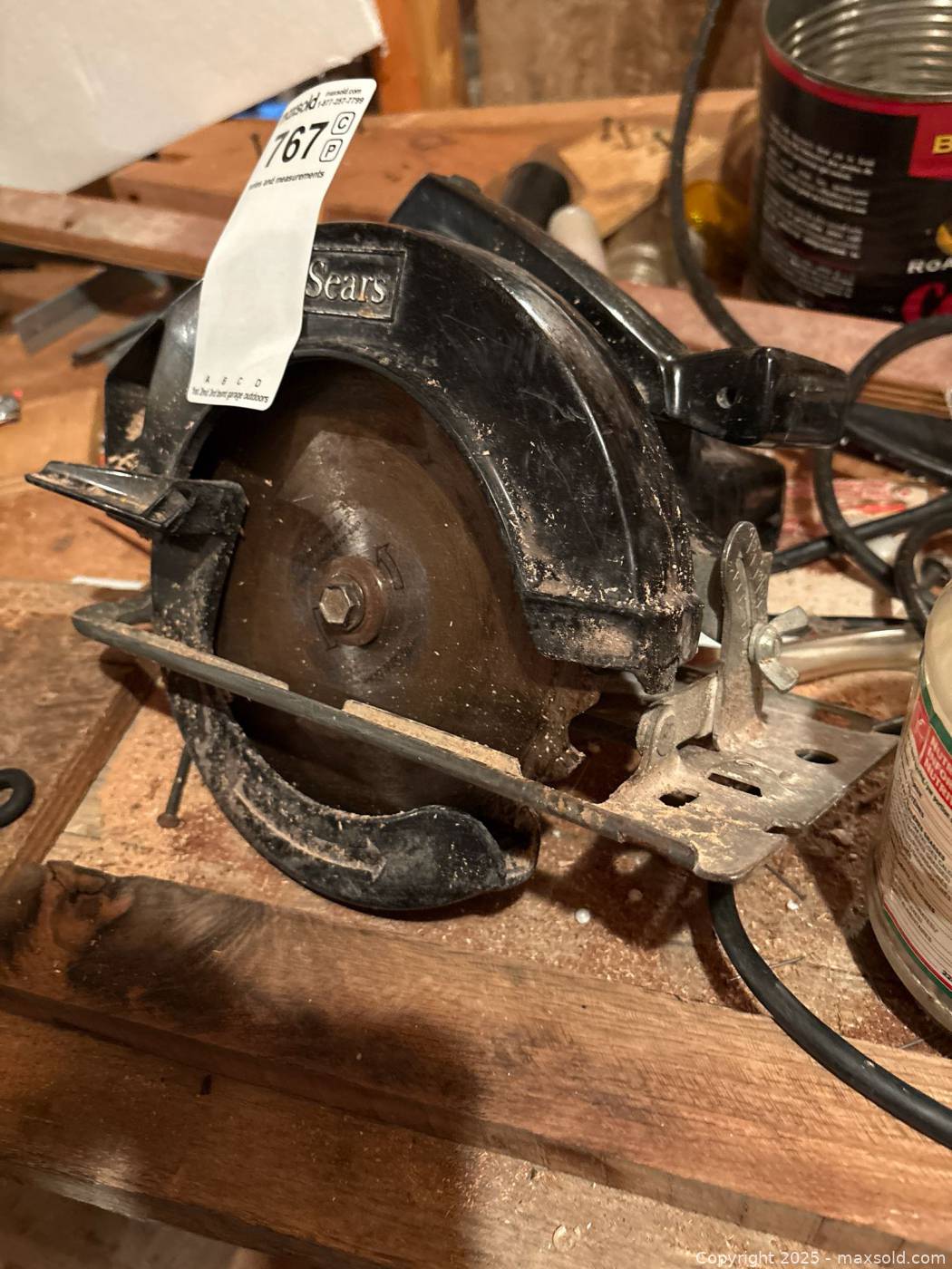 Vintage Sears 7-1/4 in Circular Saw, Hand Tools & Hardware | Maxsold