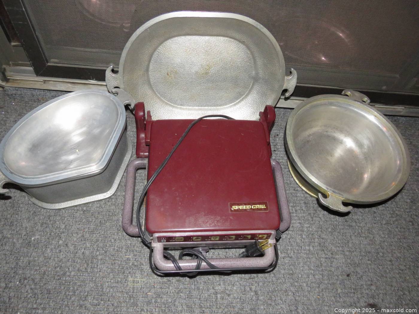 Guardian Service cast aluminum cookware and Toastmaster Speed Grill ...
