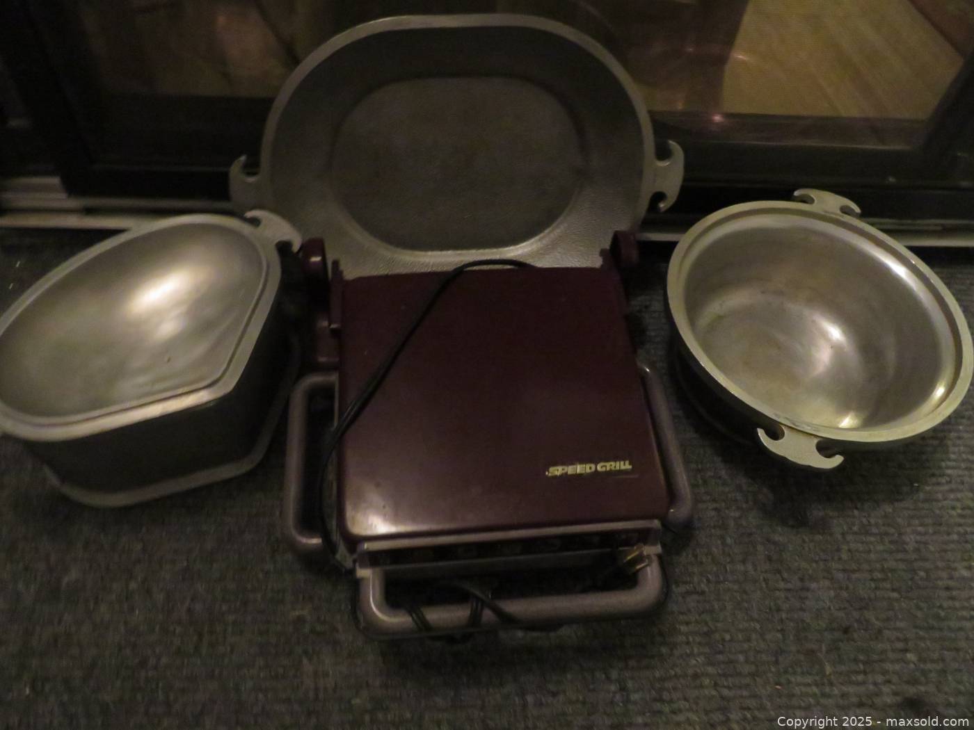 Guardian Service cast aluminum cookware and Toastmaster Speed Grill ...