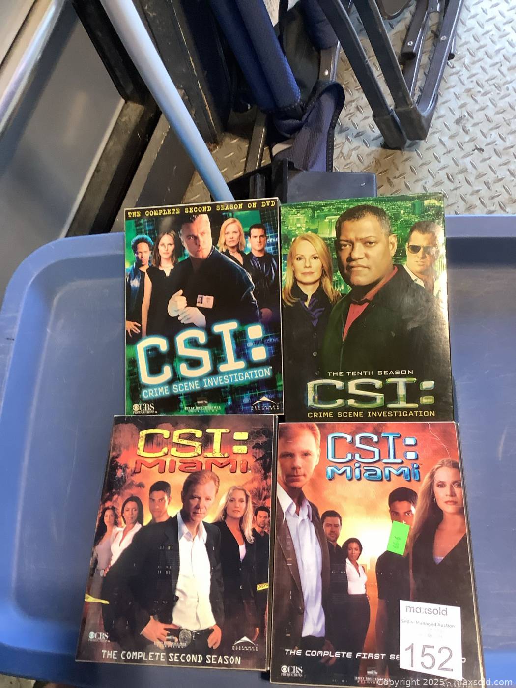 CSI TV Series DVD Box Sets, 4 Region 1 | Maxsold